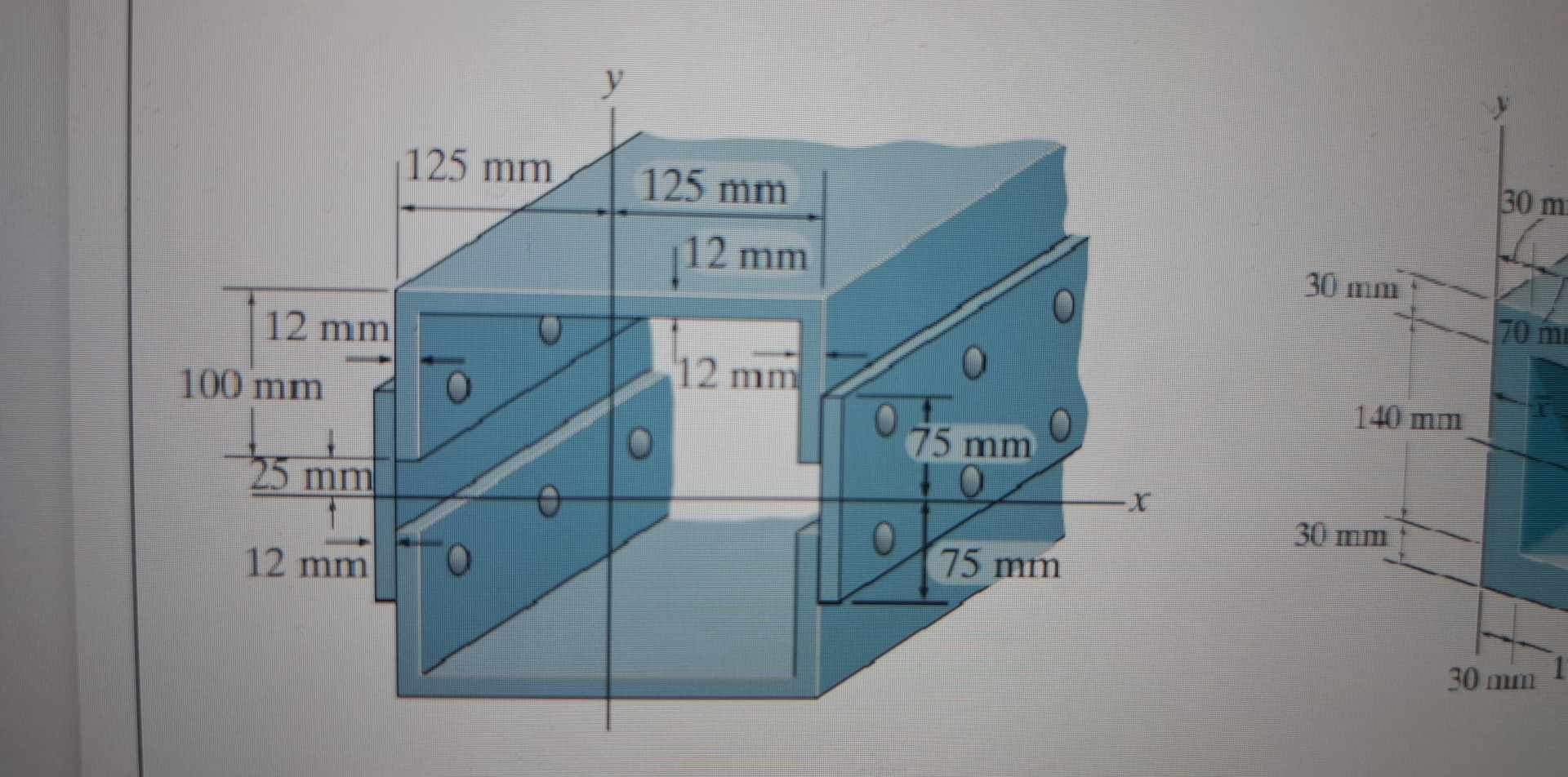 Solved Solve for moment of Inertia(Ix) | Chegg.com