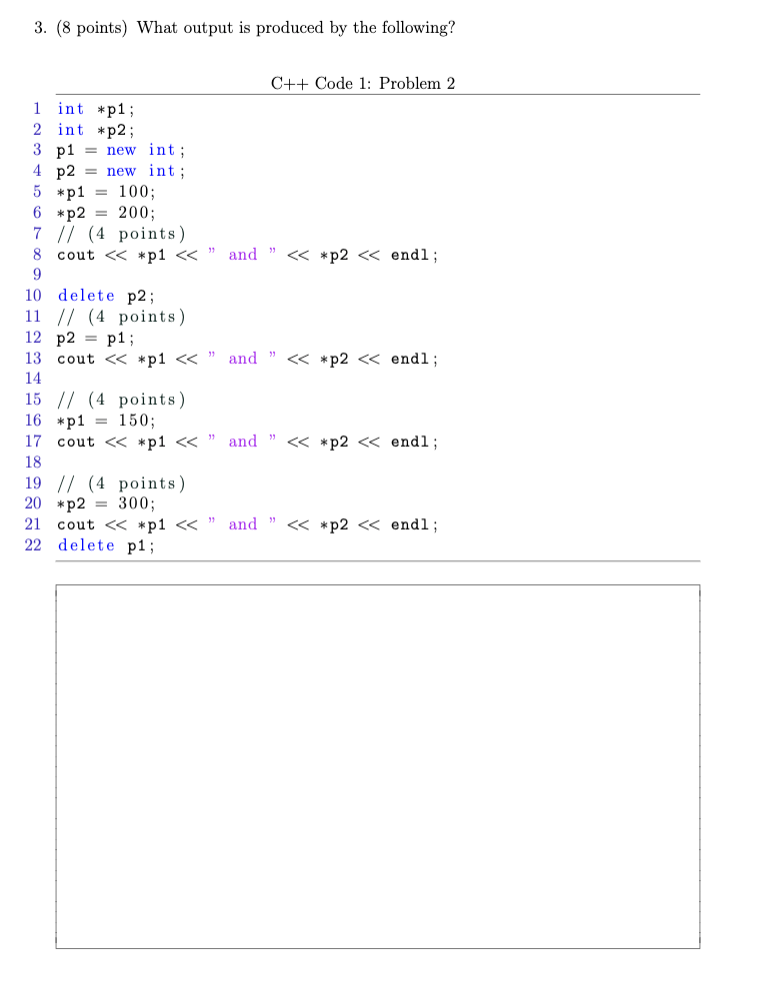 Solved 2. (12 points) Big O notation: (a) (8 points) Each of | Chegg.com