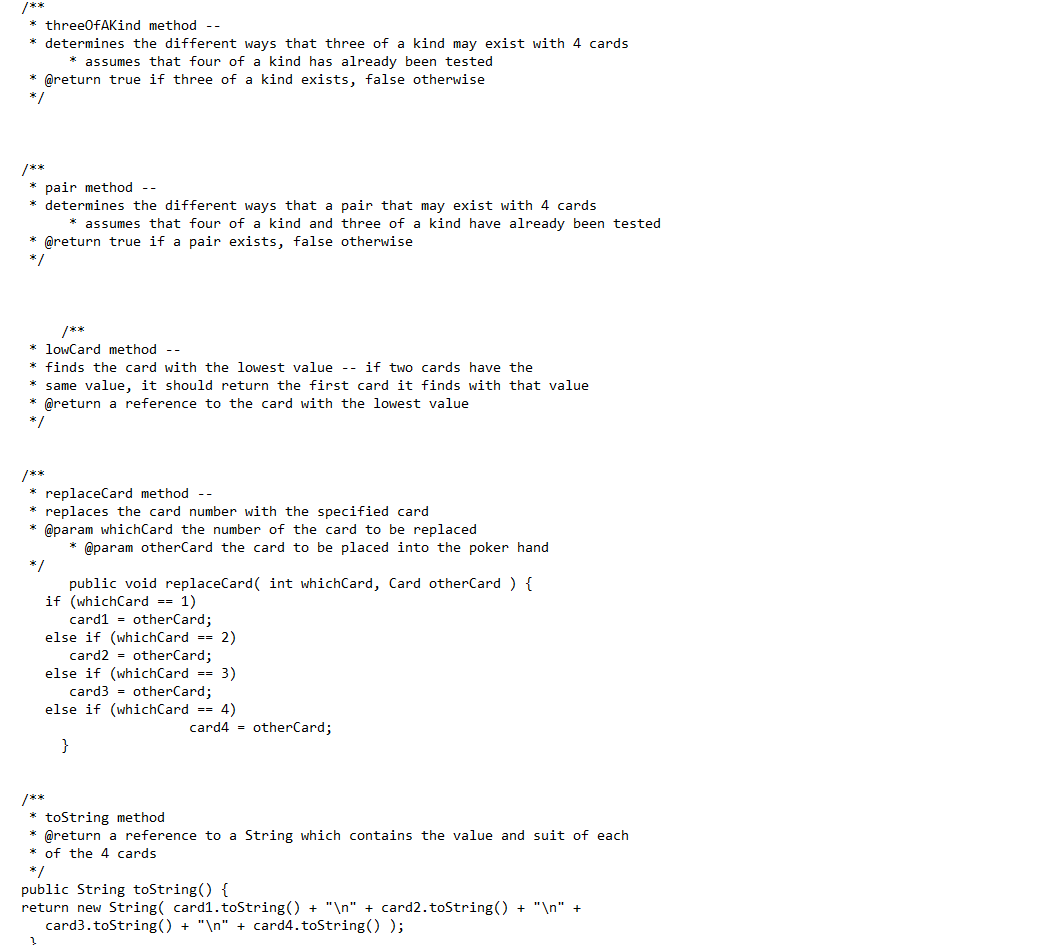 Overview In this lab, you will be creating a class to | Chegg.com