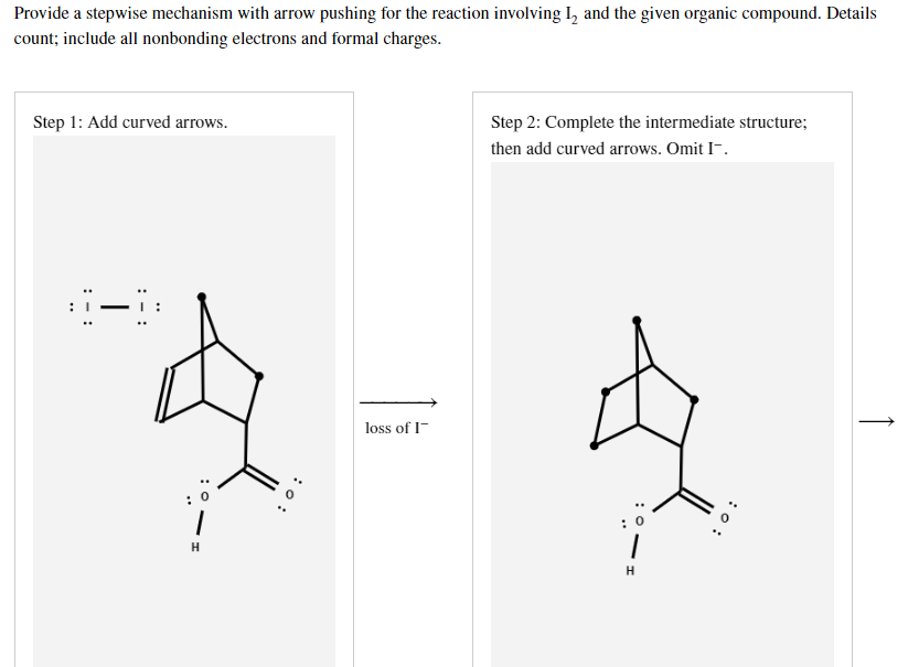 Solved Provide a stepwise mechanism with arrow pushing for | Chegg.com