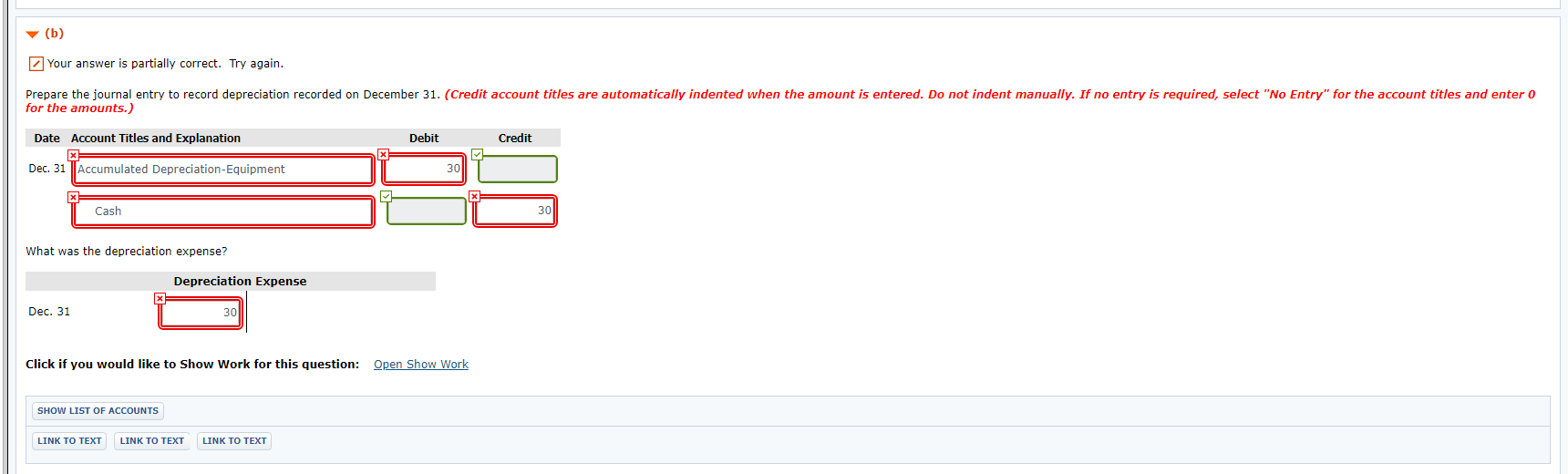 Solved Exercise 9-9 (Part Level Submission) Shown below are | Chegg.com