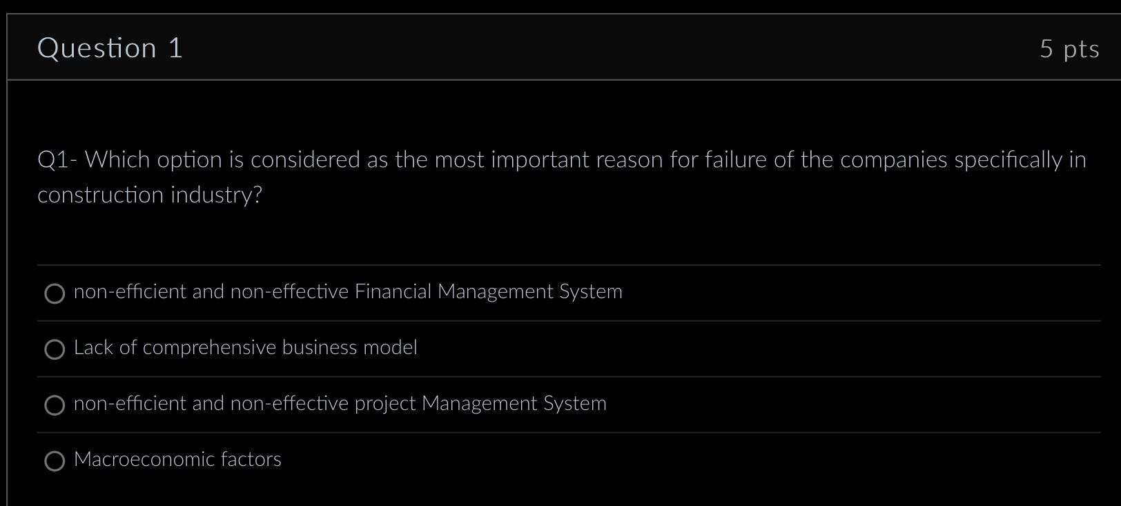 Solved Q1- Which option is considered as the most important | Chegg.com