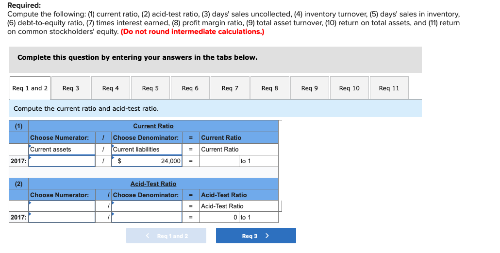Solved Problem 13-4A Calculation of financial statement | Chegg.com