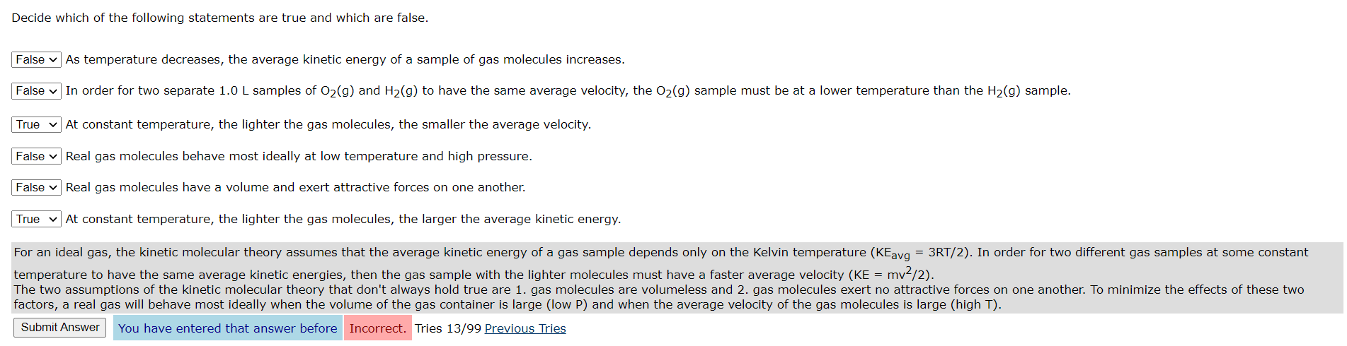 Solved Decide which of the following statements are true and | Chegg.com