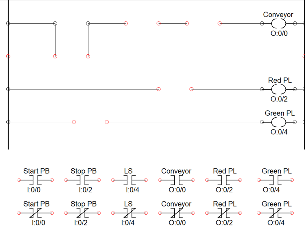 Solved A conveyor has the following sequence of operation: A | Chegg.com