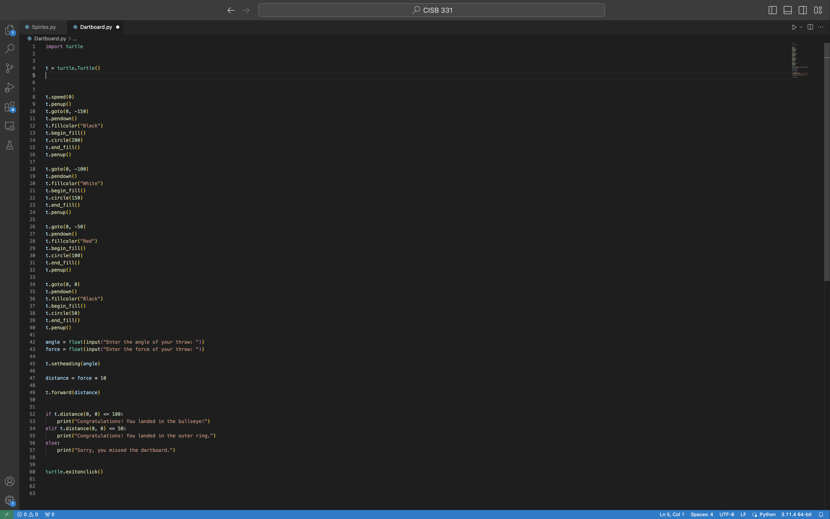 Solved How do I make this program replay until the user | Chegg.com