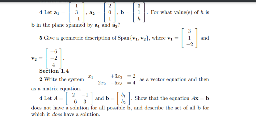 Solved 261 +262 +2.63 = 0 2 Describe the solutions of the | Chegg.com