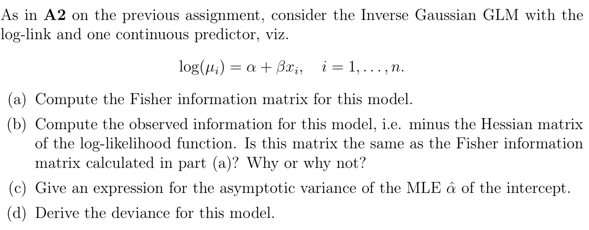 Inverse Gaussian Glms _ Glms Examples – YRCKY