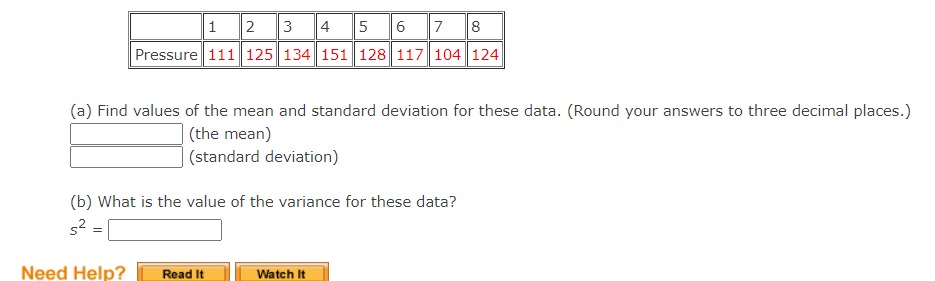 Solved (a) ﻿Find values of the mean and standard deviation | Chegg.com