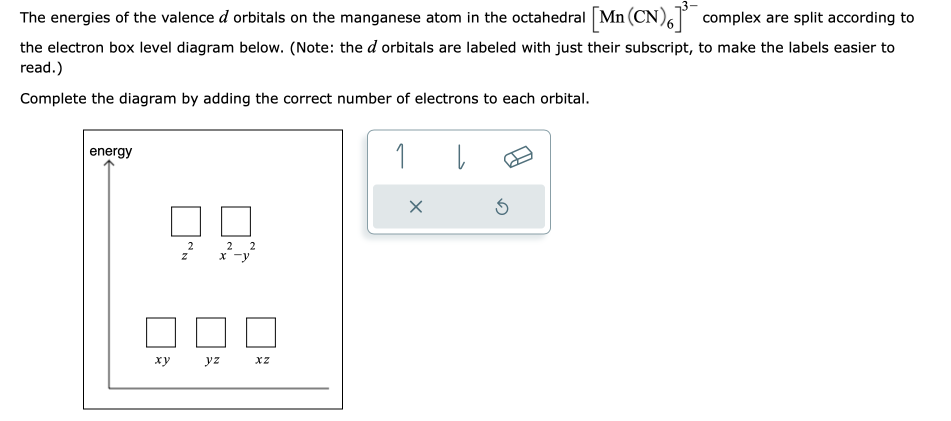 Solved Show The Orbital Diagram For The 3d Electrons For, 46% OFF Solved Show The Orbital Diagram For The 3d Electrons For, 46% OFF