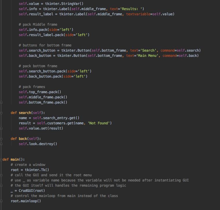 Creating A Gui Crud Application 20 Pts 0 Not 8853