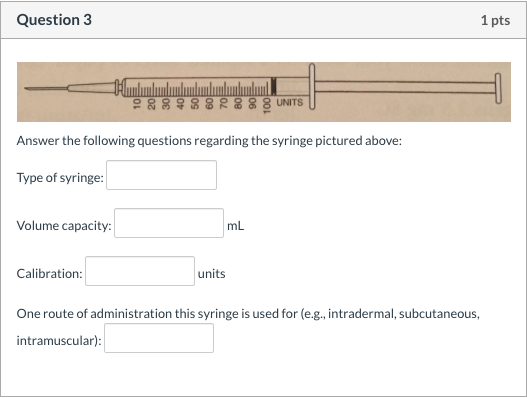 Solved Question 3 1 pts Answer the following questions | Chegg.com