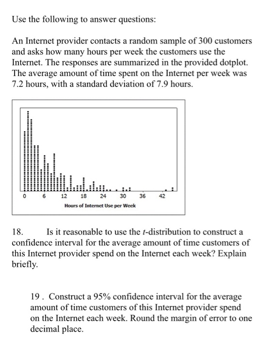Solved Use the following to answer questions: An Internet | Chegg.com