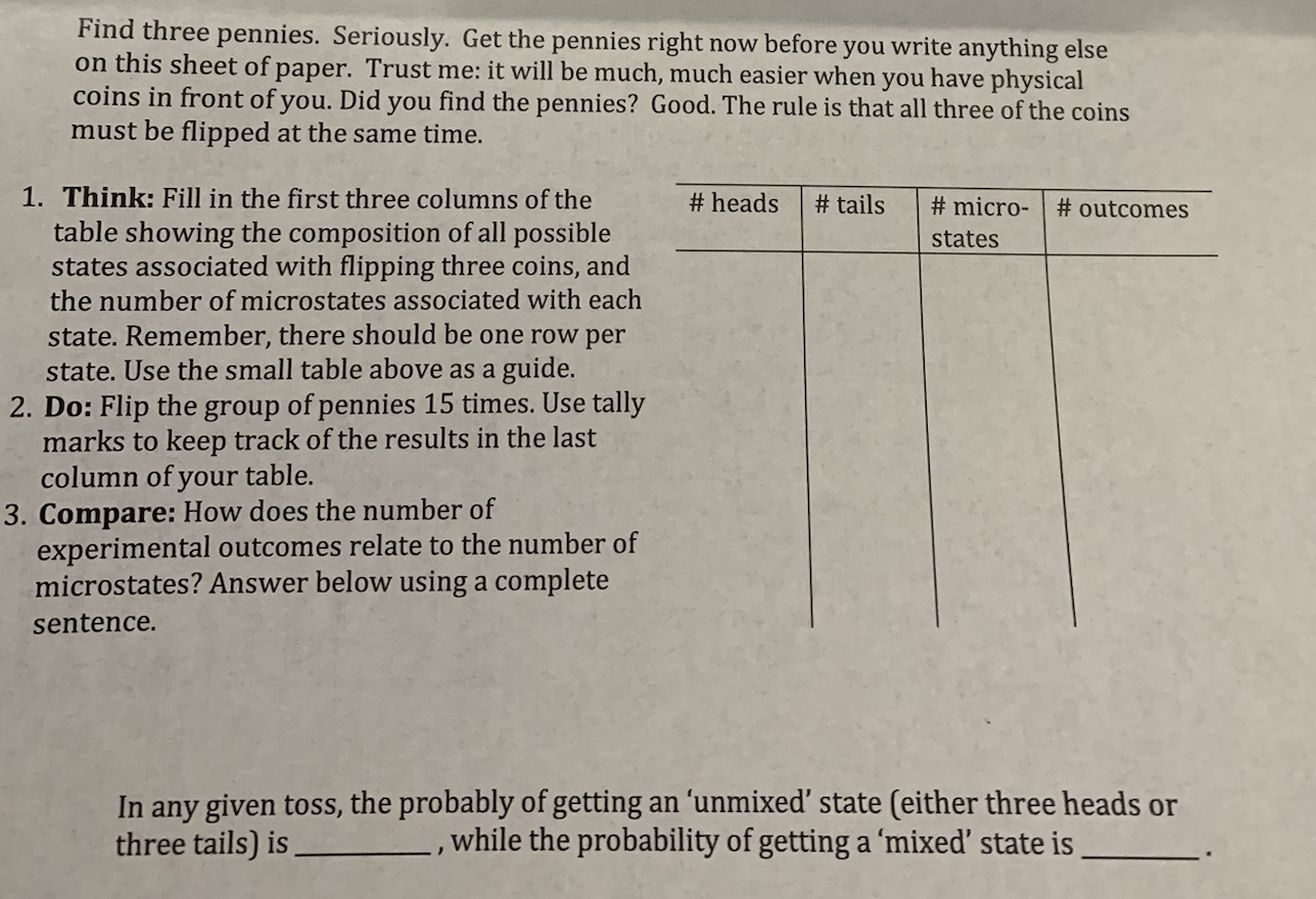 Solved Coin Flipping in the Name of Science When a coin is | Chegg.com