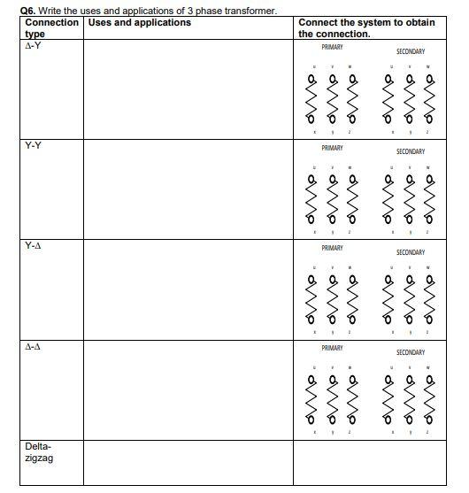 Solved Q6. Write the uses and applications of 3 phase | Chegg.com Solved Q6. Write the uses and applications of 3 phase | Chegg.com