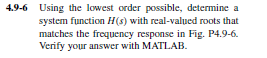Solved 4.9-6 Using the lowest order possible, determine a | Chegg.com