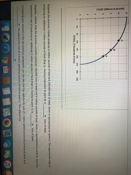 Solved 4. The opportunity cost of shifting production | Chegg.com