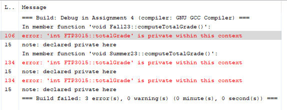 Solved When I run my code, it gives me these errors. How do | Chegg.com
