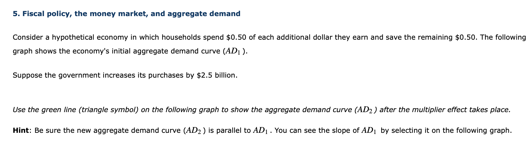 Solved Suppose that for each one-percentage-point increase | Chegg.com