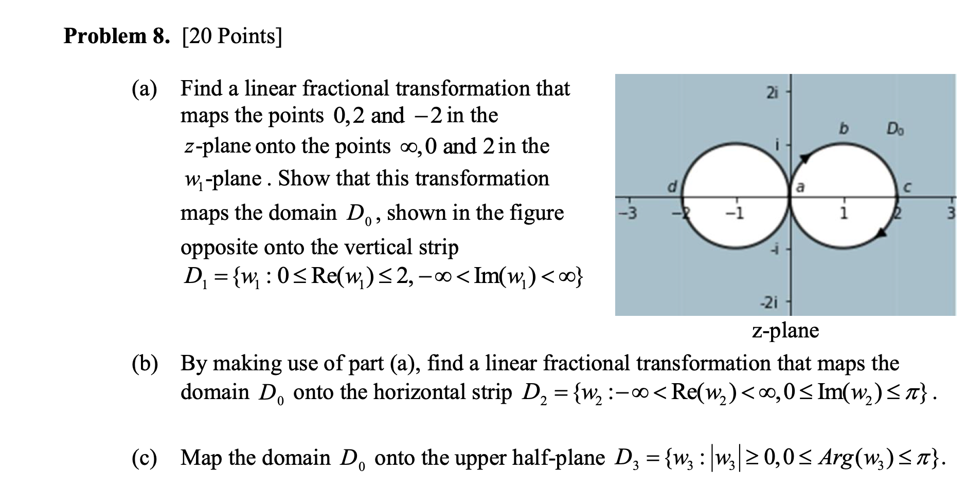 Solved Problem 8. [20 Points] a -3 3 (a) Find a linear | Chegg.com