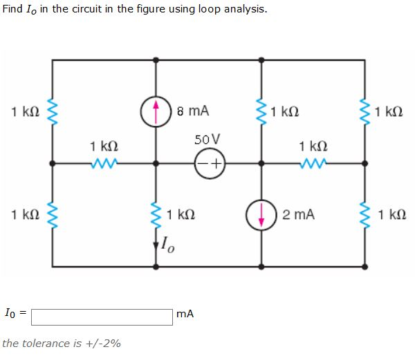 Solved Find I0 in the circuit in the figure using | Chegg.com