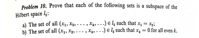 Solved Problem 10. Prove that each of the following sets is | Chegg.com