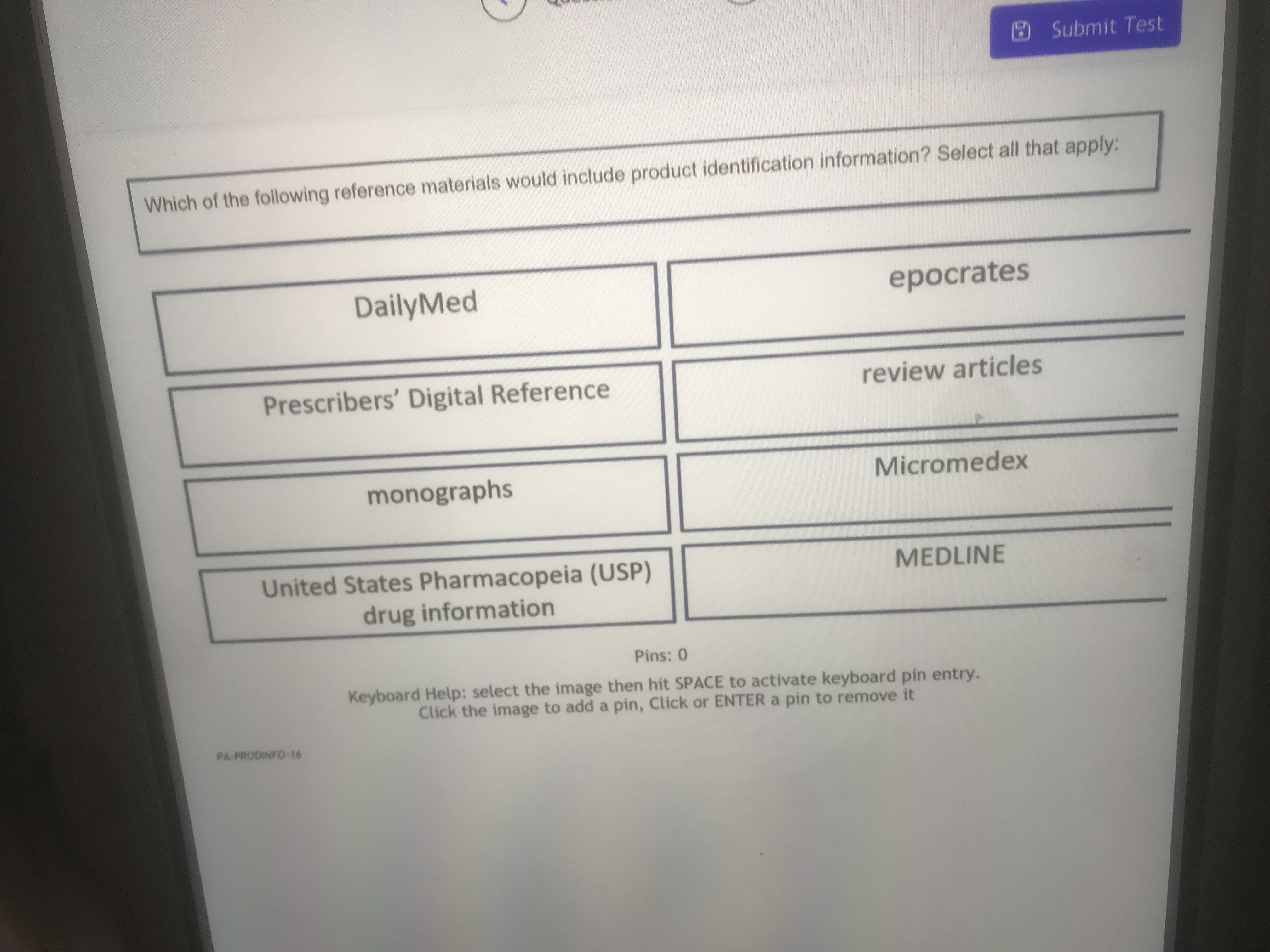 Solved Which of the following reference materials would | Chegg.com