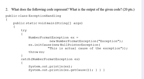 Solved 2. What does the following code represent? What is | Chegg.com