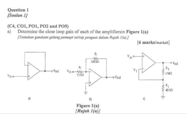 Solved (C4, CO1, PO1, PO2 and PO5) a) Determine the close | Chegg.com