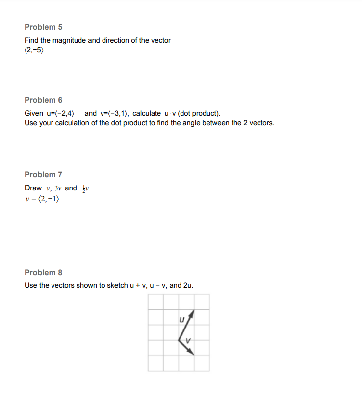 Solved Problem 5 Find the magnitude and direction of the | Chegg.com
