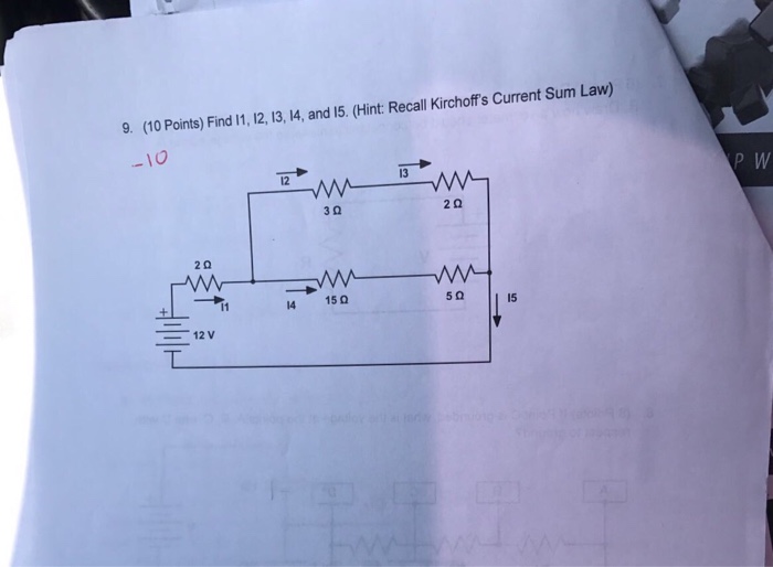 Solved Find I1, I2, I3, I4, and I5. | Chegg.com