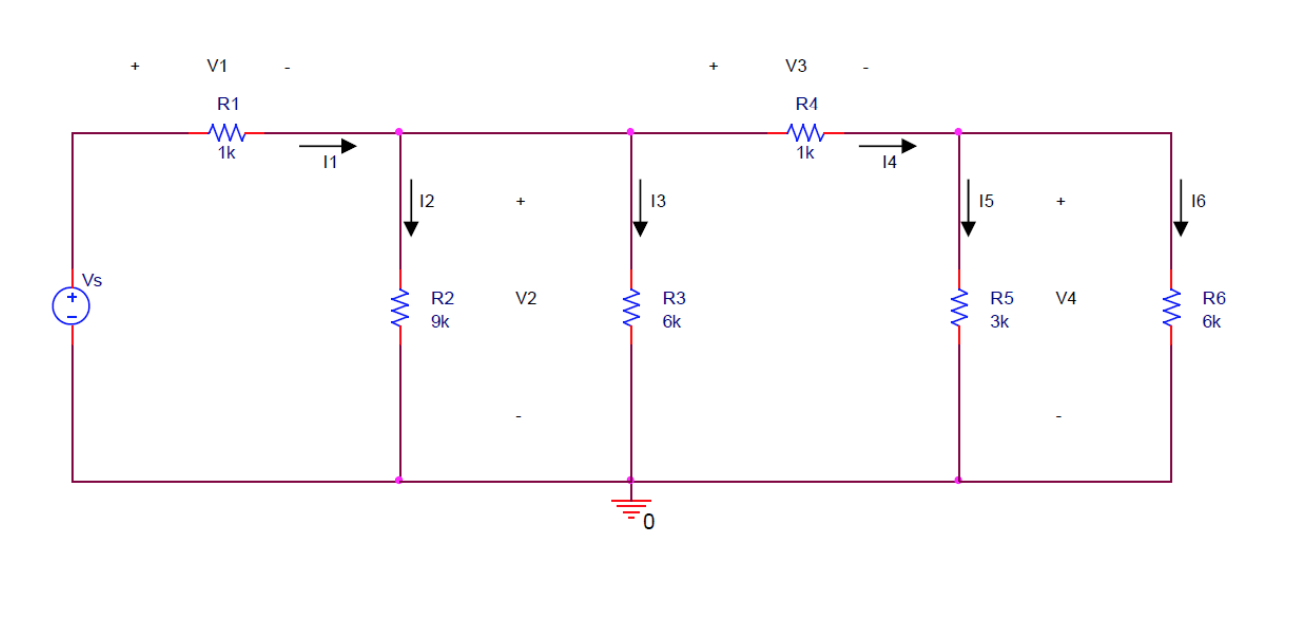 Solved The current through resistor R6 in the circuit shown | Chegg.com