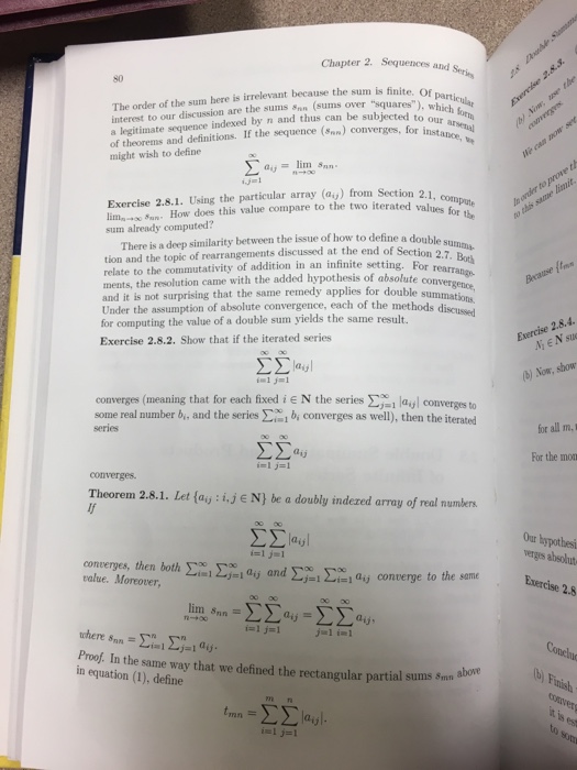 Solved Understanding analysis, chapter 2. Sequences and | Chegg.com