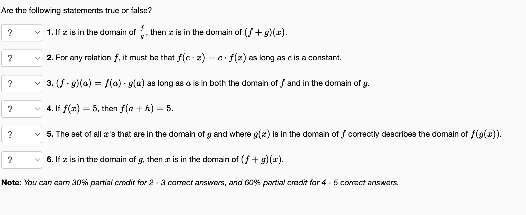 Solved Are the following statements true or false? 1. If x | Chegg.com
