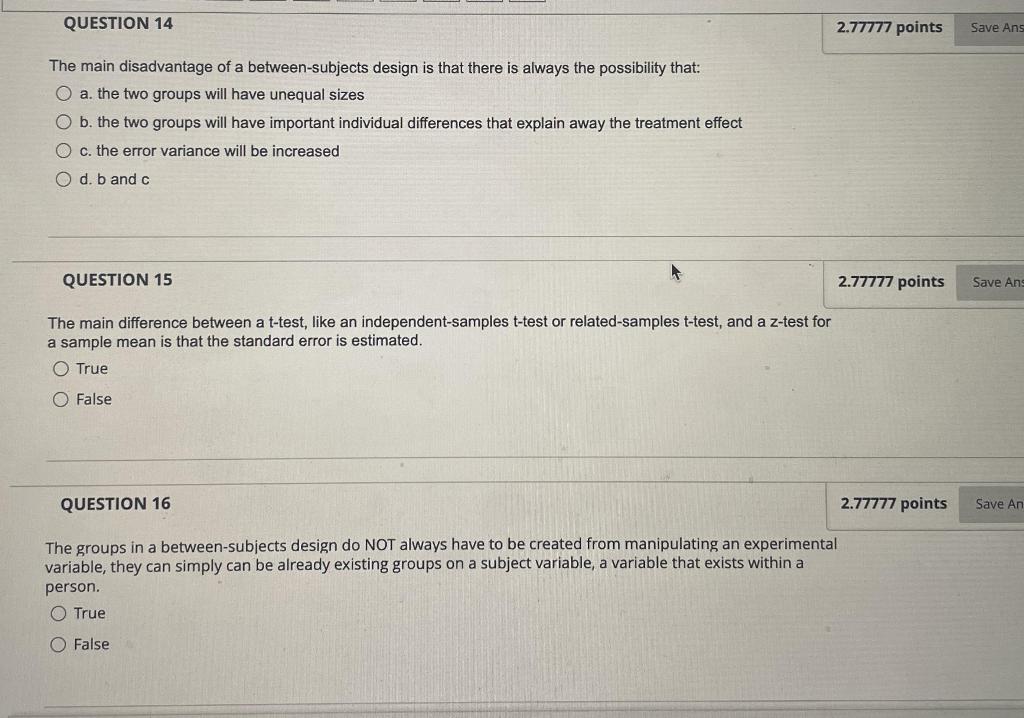 Solved Counterbalancing completely takes away the order | Chegg.com