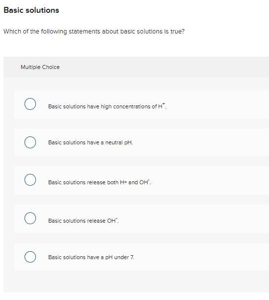 Solved Basic solutions Which of the following statements | Chegg.com