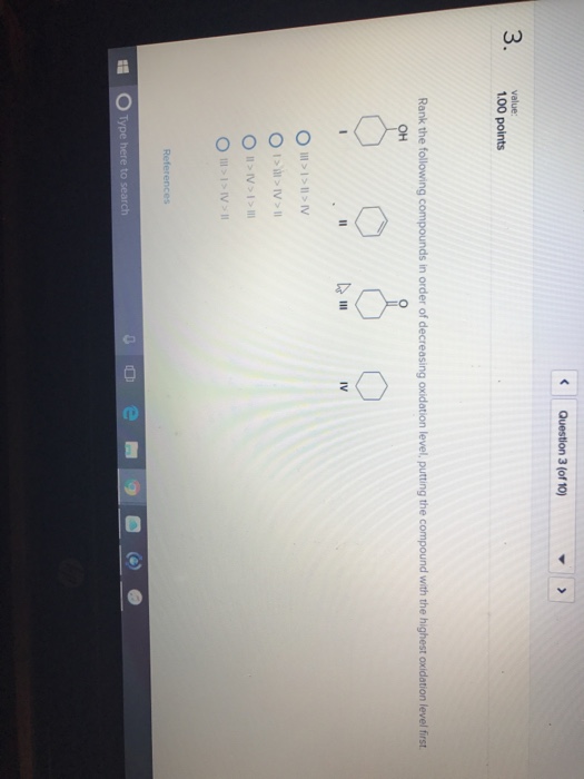 Solved Rank the following compounds in order of decreasing | Chegg.com
