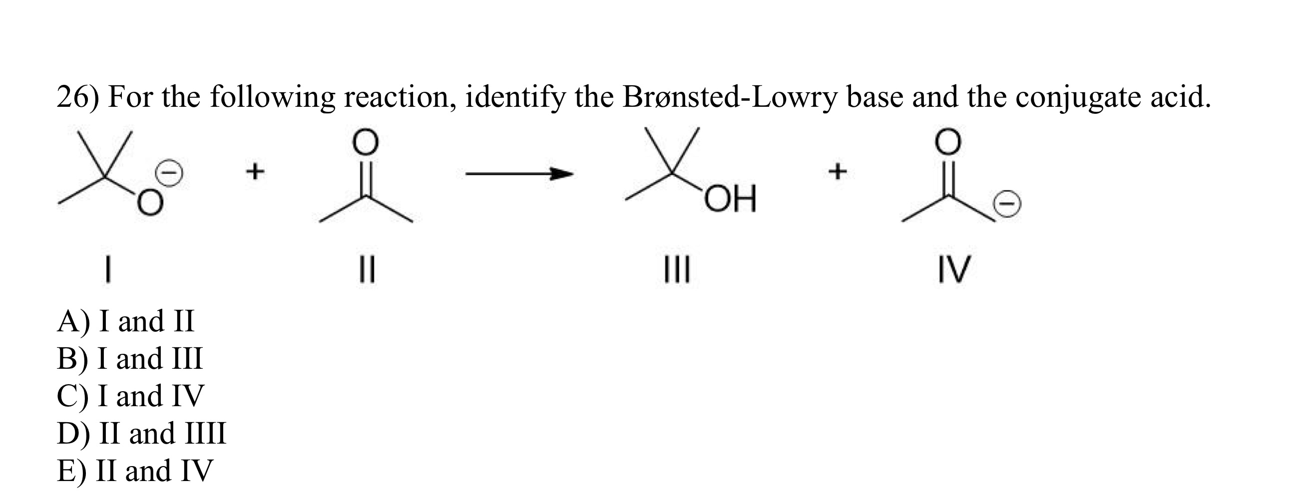 Solved For the following reaction, identify the | Chegg.com
