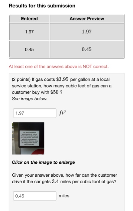 Solved At least one of the answers above is NOT correct. If | Chegg.com