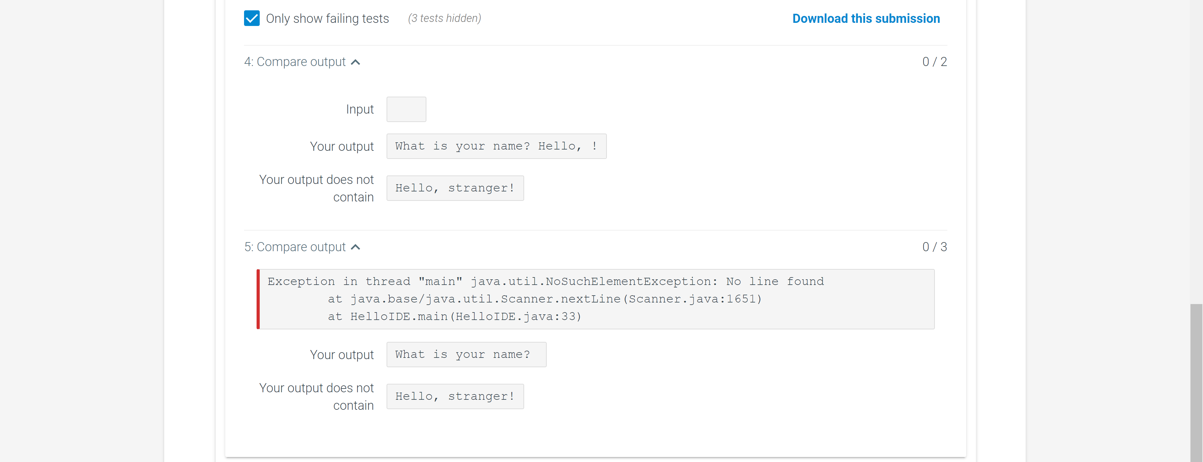 Solved I need help please. What can I change in my | Chegg.com