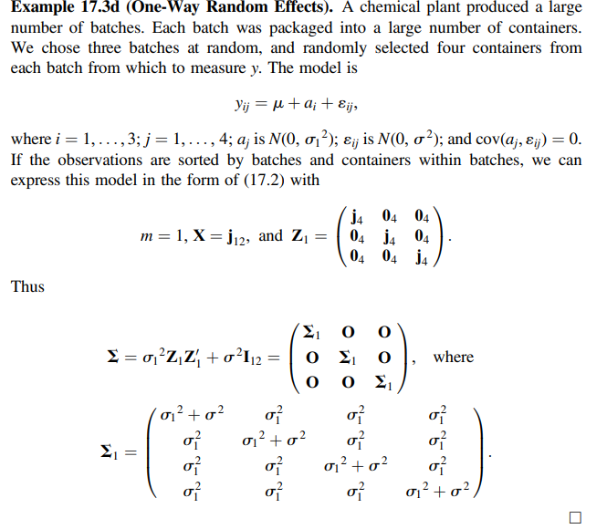 The following image is an example of the linear mixed | Chegg.com
