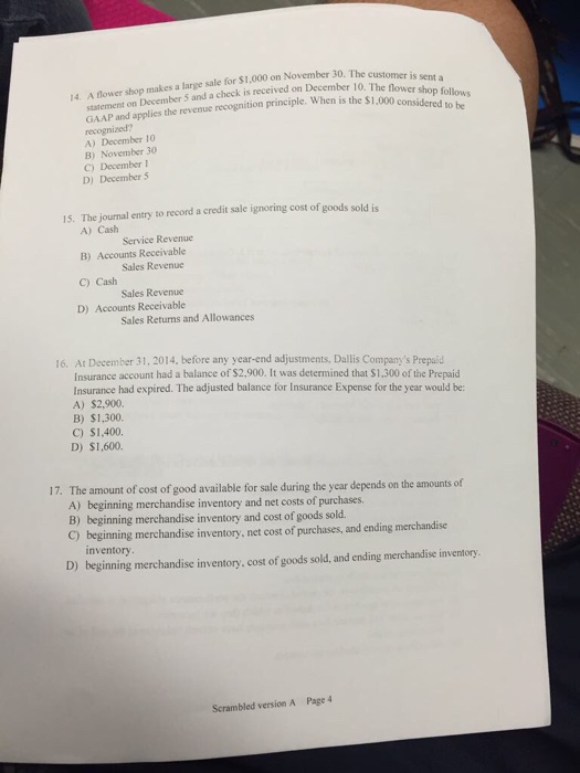 Solved 1. a company fails to make an adjusting entry to | Chegg.com