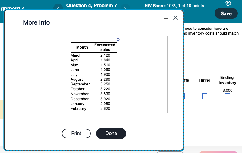 Solved Complete the chase production plan, using the | Chegg.com