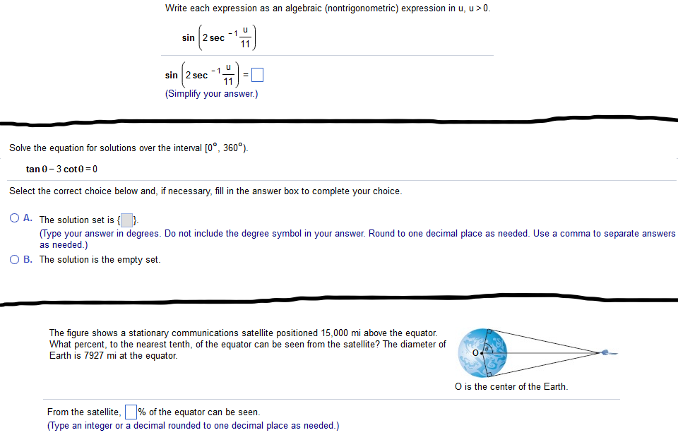 Solved Write Each Expression As An Algebraic