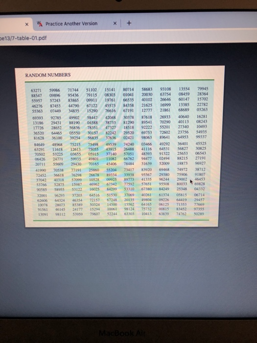 Solved 20141799 (c) Assume random number 1 500 list. Use the | Chegg.com