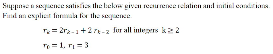 Solved Suppose a sequence satisfies the below given | Chegg.com