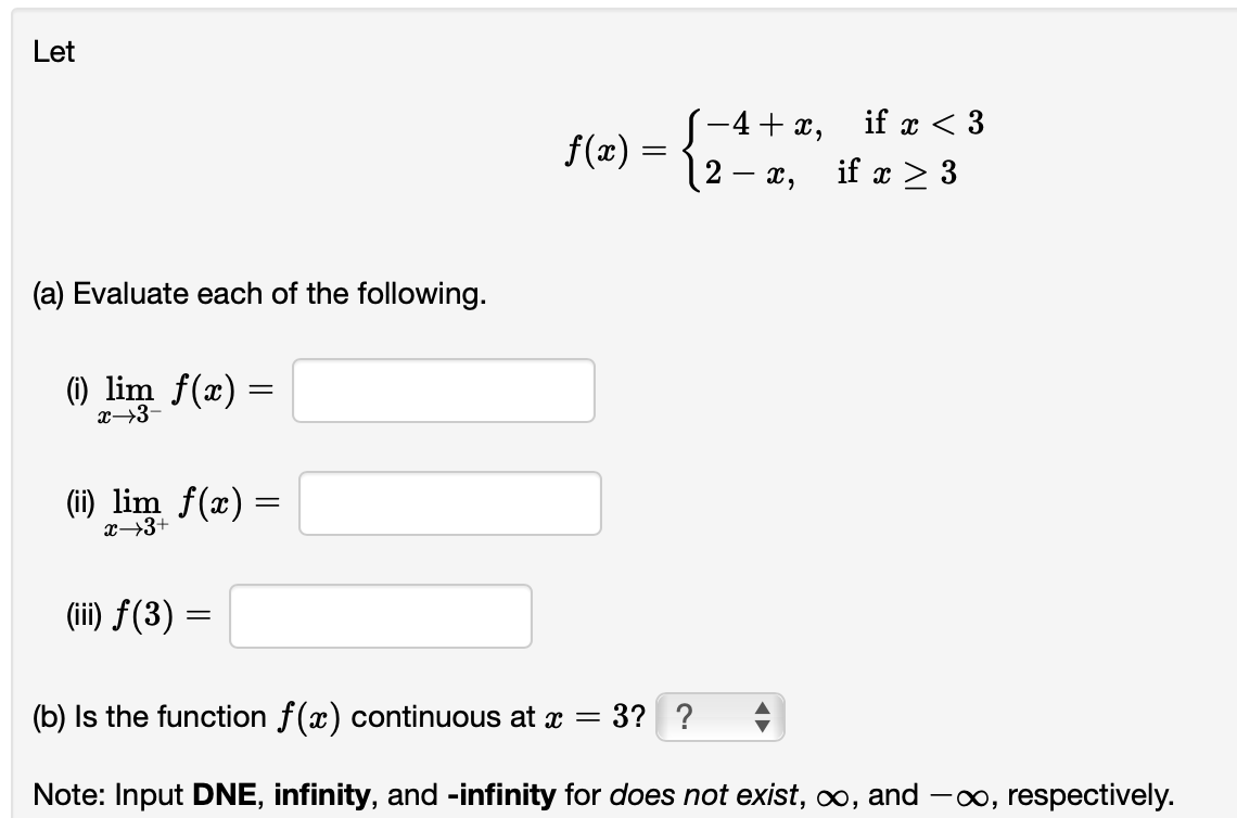 Solved Let h(x)=⎩⎨⎧xx28−x if x