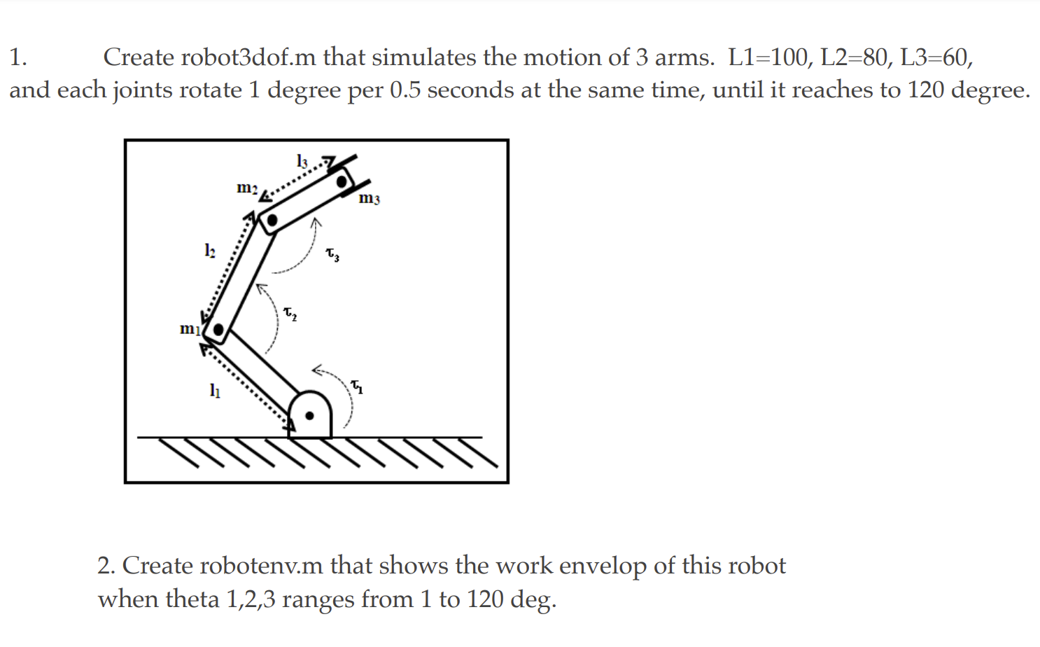 1. Create bwcurves.m that estimates the blue area | Chegg.com