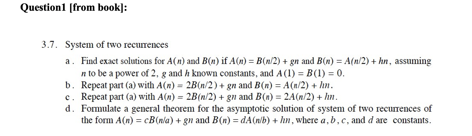 Solved Compensation from each part equation A to equation B | Chegg.com