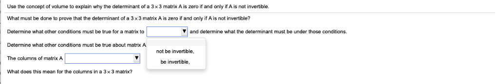 Solved Use the concept of volume to explain why the | Chegg.com